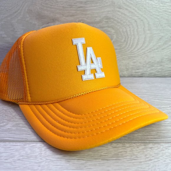 OTTO | Accessories | New Vintage Style Los Angeles La Yellow Trucker ...
